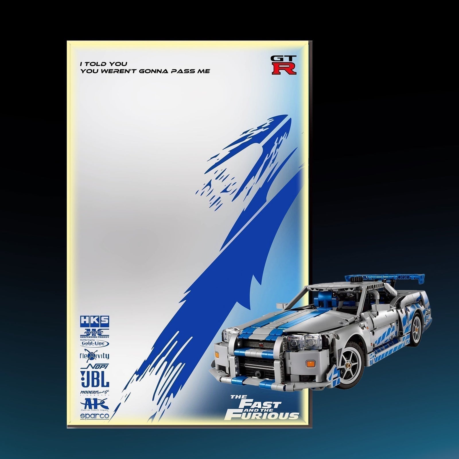 Fast Builds review , Furious Display: The Best LEGO 42210 Nissan Skyli