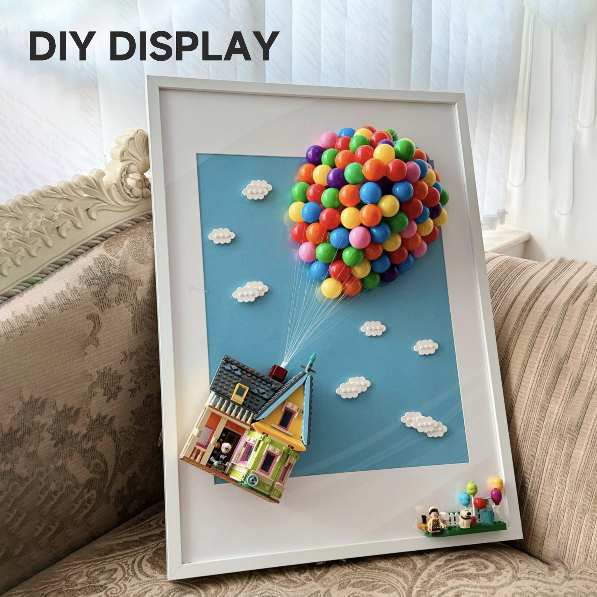 How to DIY your LEGO Up house display : The Ultimate Guide to the Up H