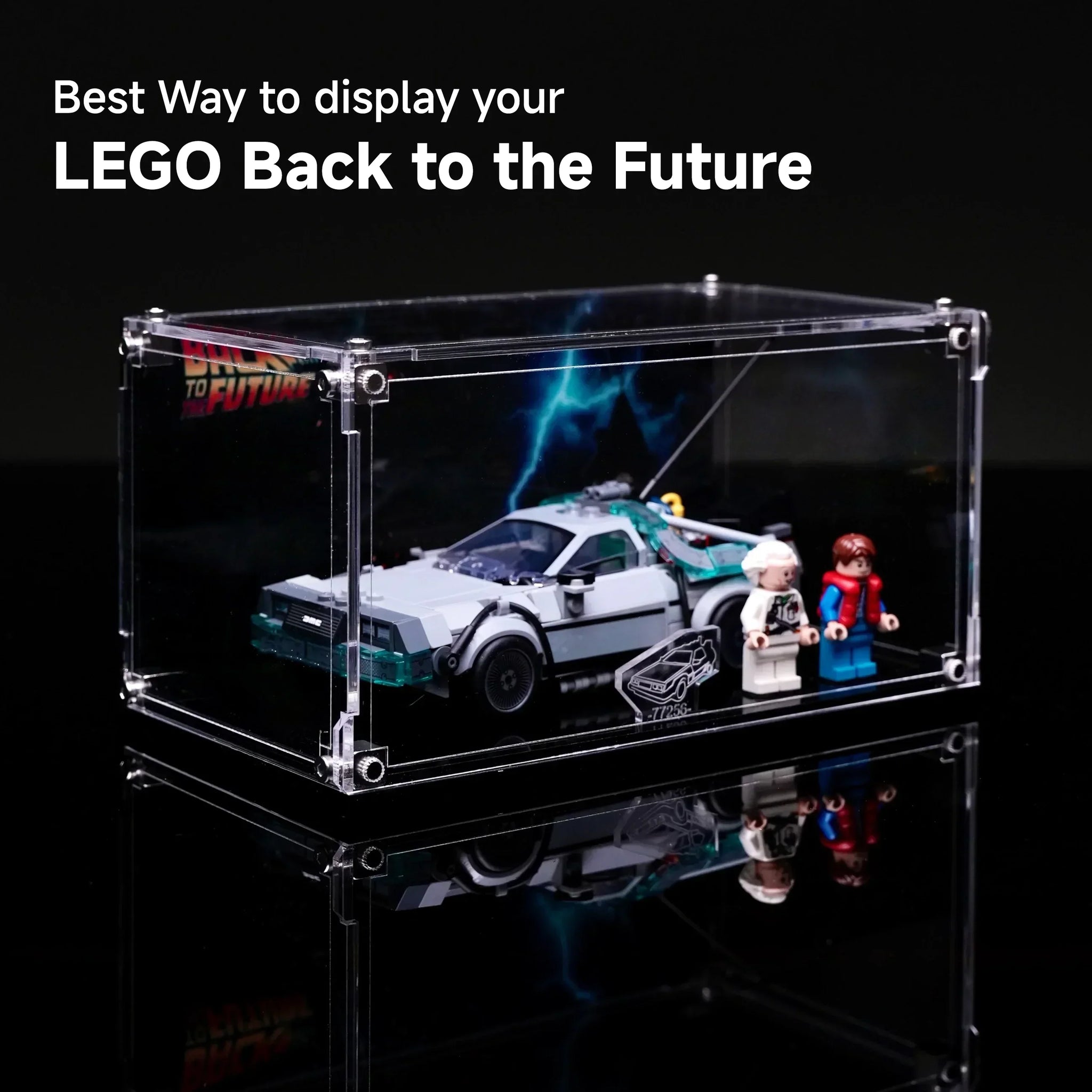 How to display your Lego Back to the Future? The best way to display y