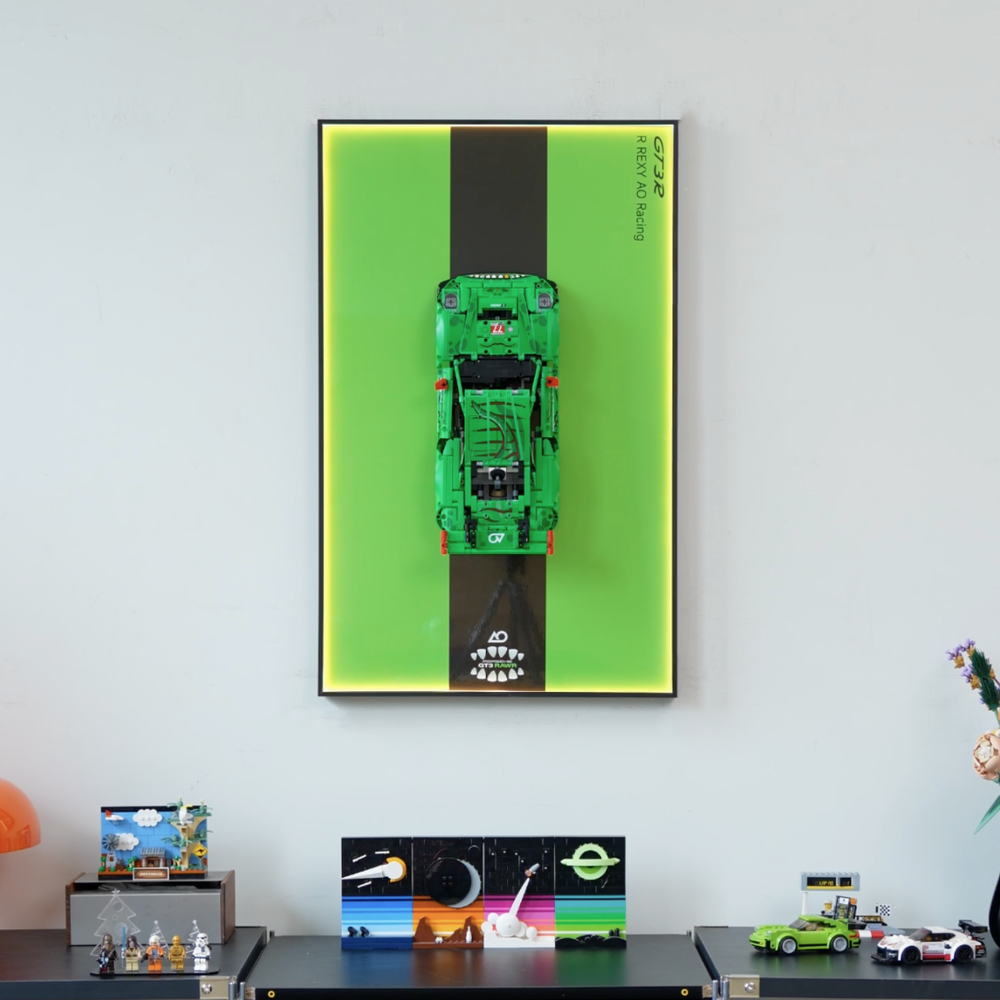 The Best way to show off your Lego Technic Porsche 911 GT3 R Rexy! AO|