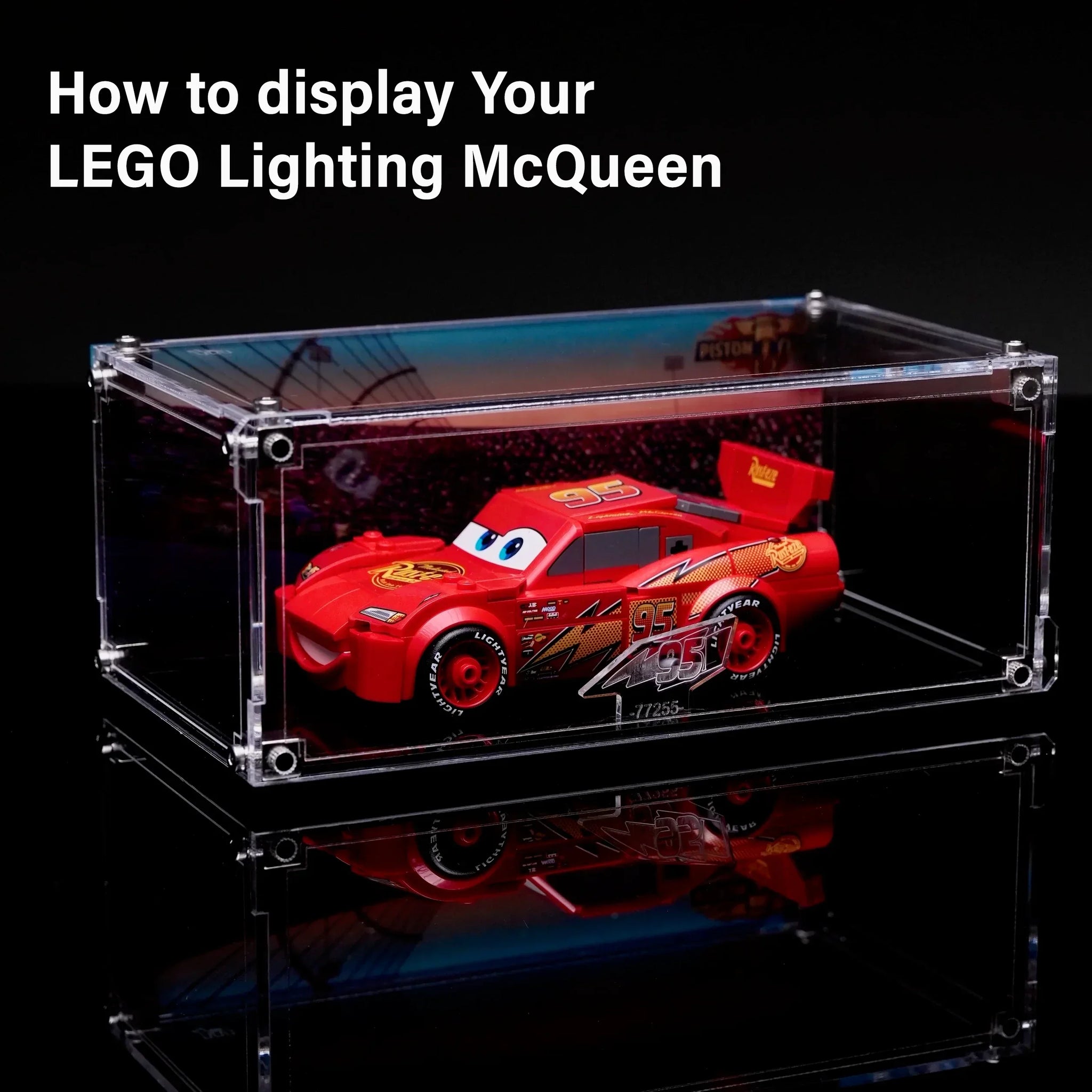 How to Display LEGO® Lightning McQueen？ | Mark’s Magic