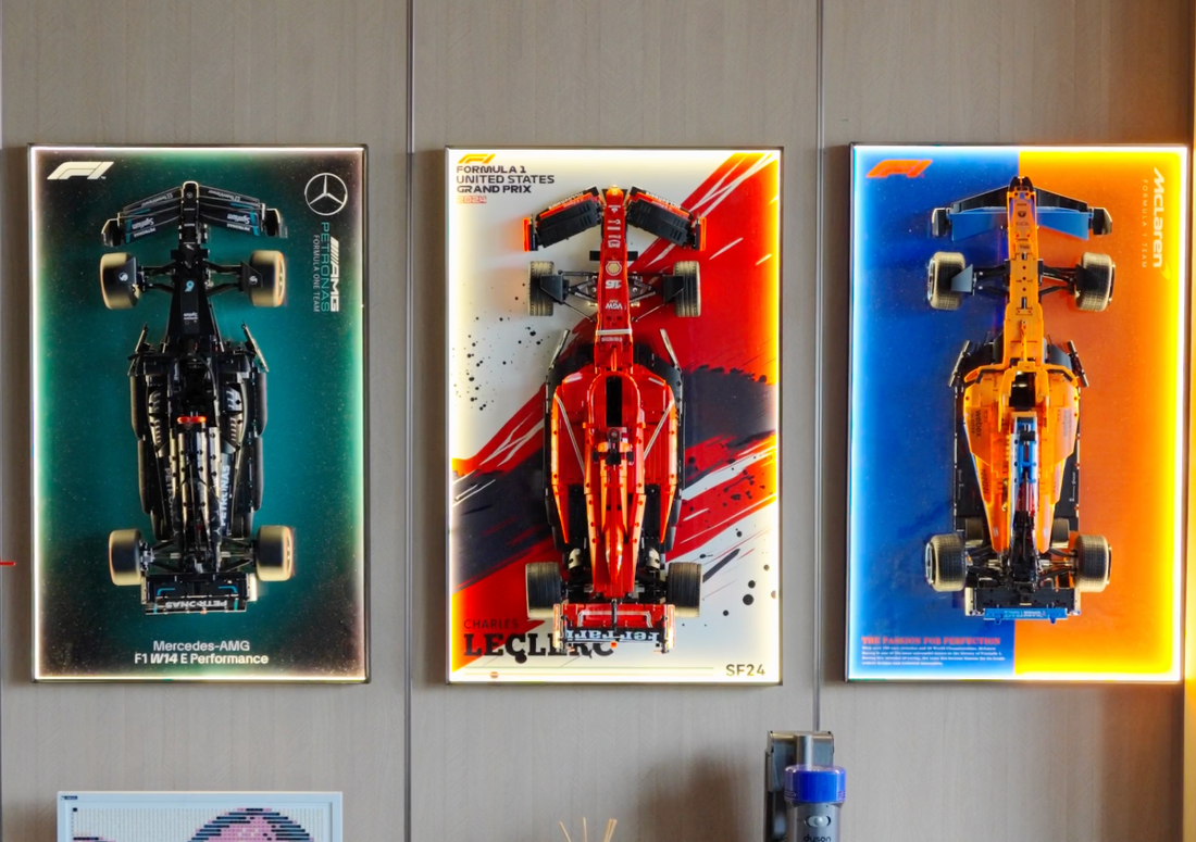 Car Display Frame For LEGO® TECHNIC™ Ferrari F1 SF-24 42207