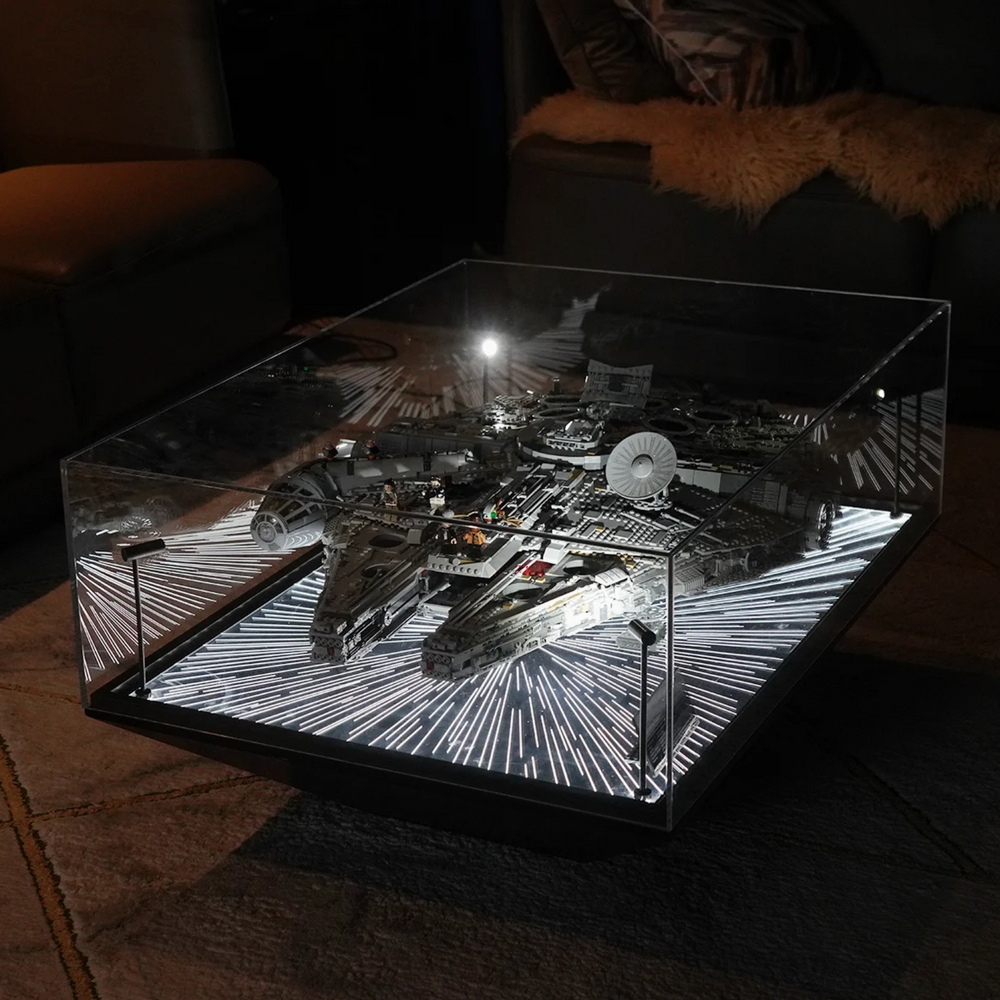 【Designer Edition】LED Display Case For LEGO Star Wars 75192 Millennium