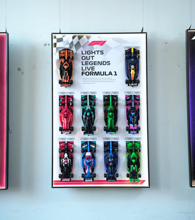 Car Display Frame for LEGO® Speed Champions f1 Series