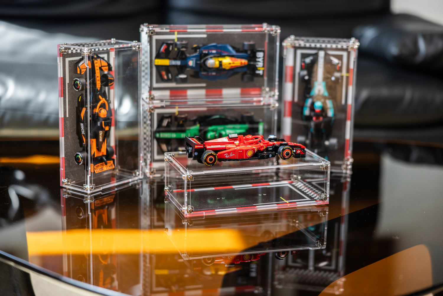 【PREMIUM】Display acrylic case for LEGO® Speed F1 series Ultra-high Tra