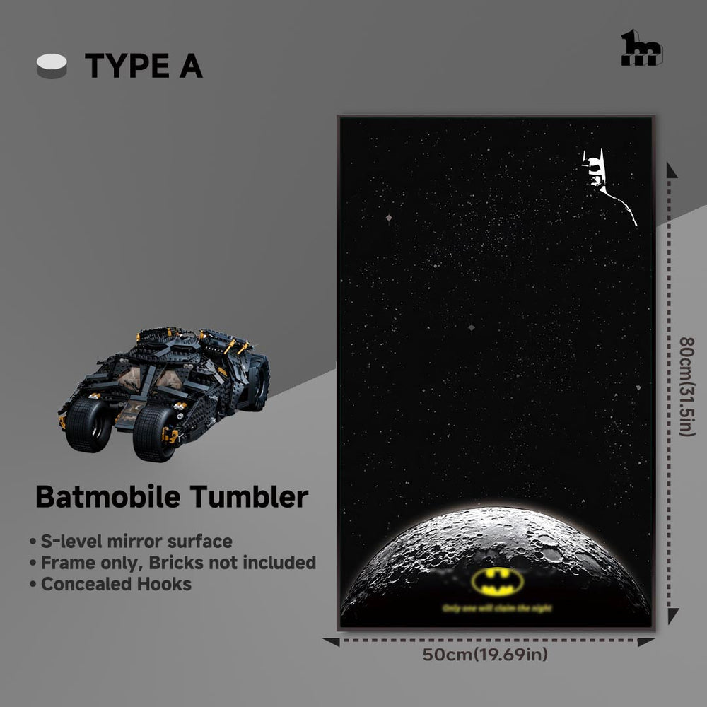 Display Frame for LEGO® TECHNIC™ Batmobile Tumbler 76240
