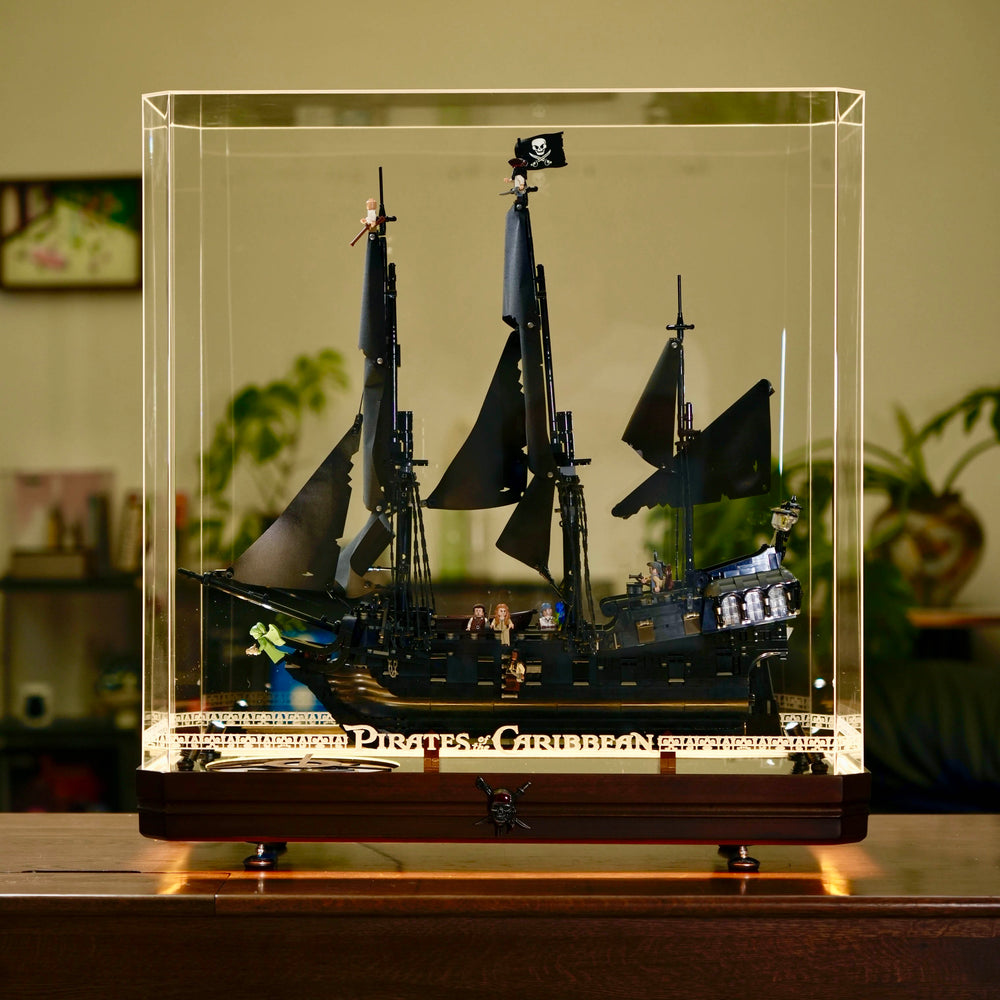 【Designer Edition】LED Display Case For LEGO 10365 Captain Jack Sparrow