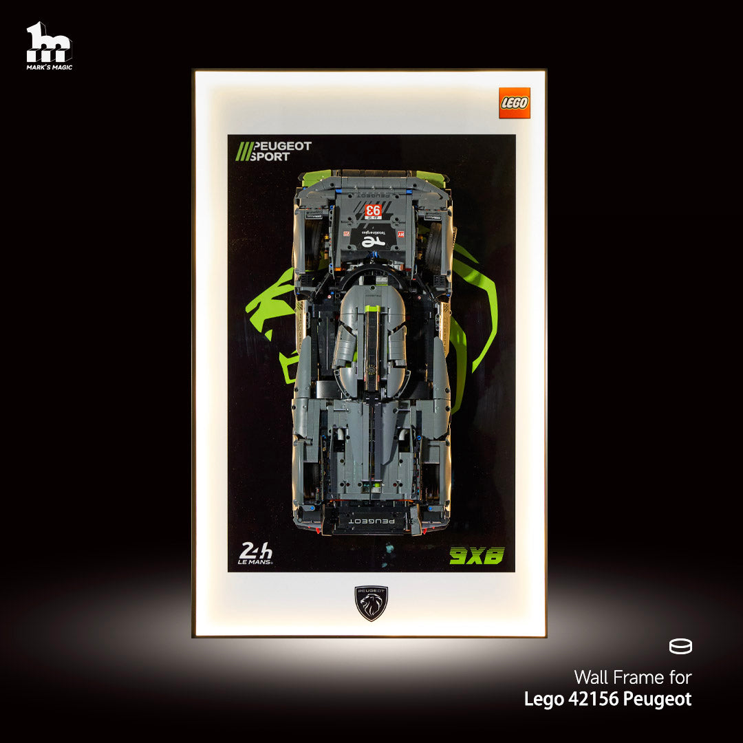 Car Display frame for LEGO® TECHNIC™ Peugeot 42156