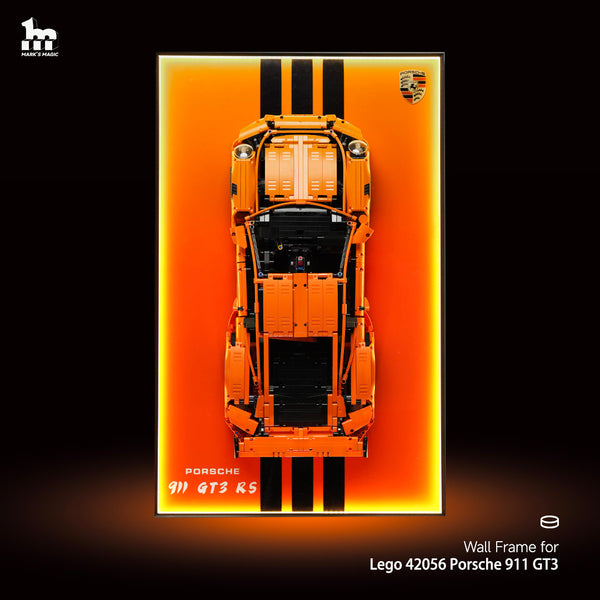 Car Display frame for LEGO® TECHNIC™ Porsche 911 GT3 RS 42056