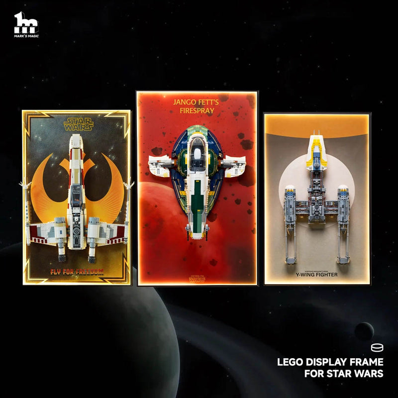Lego star wars display frame