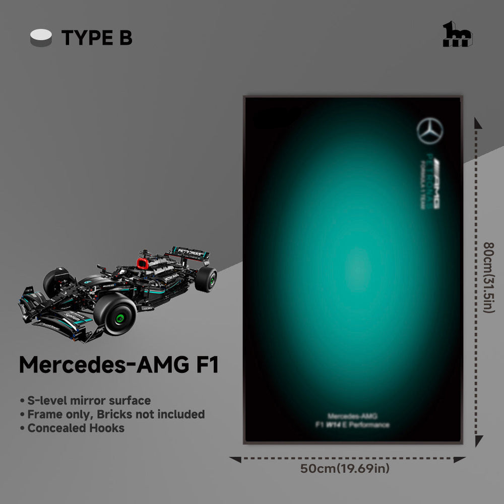 Car display Frame for LEGO® TECHNIC™ Mercedes AMG F1 42171