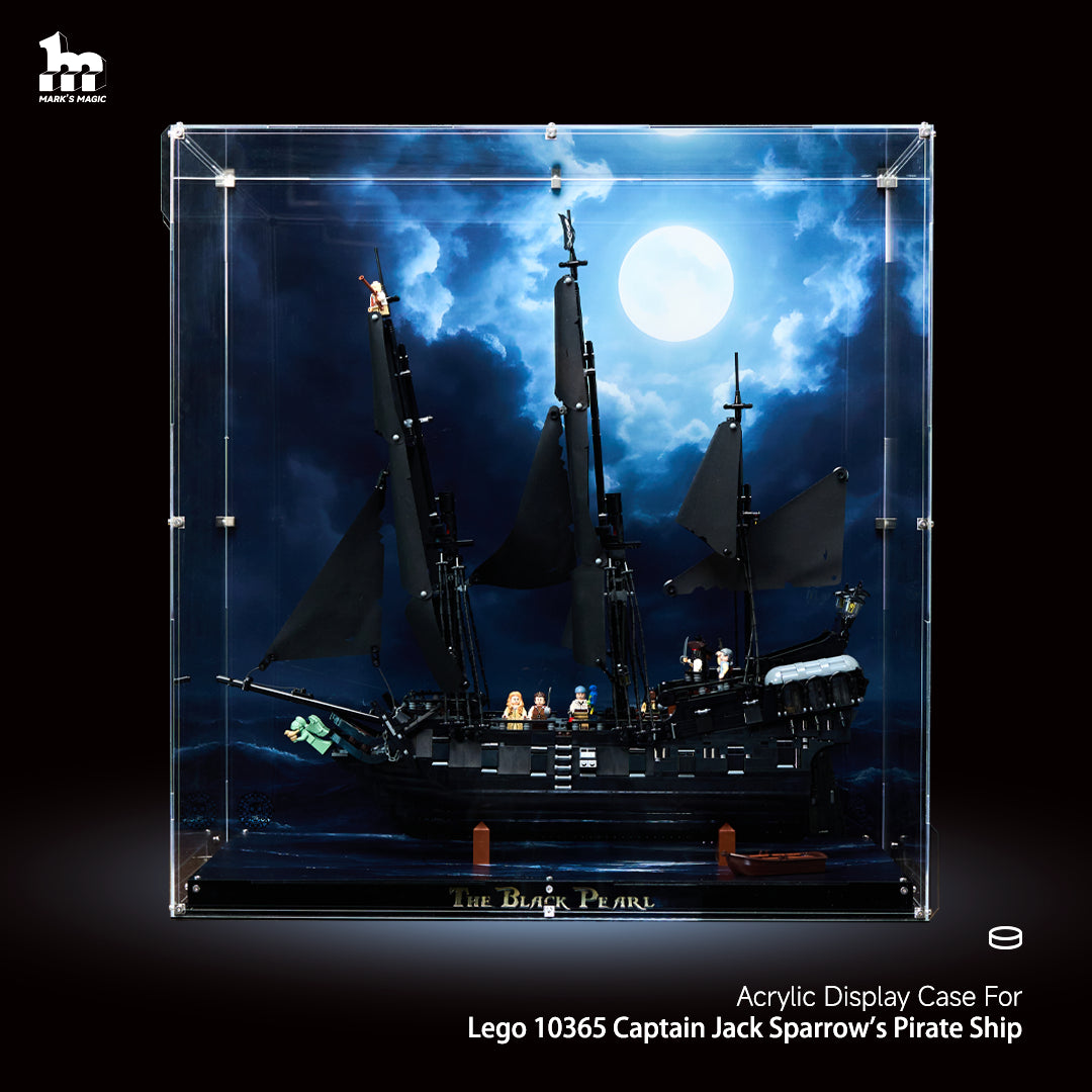 【Premium】 Display Case For LEGO 10365 Captain Jack Sparrow's Pirate Sh