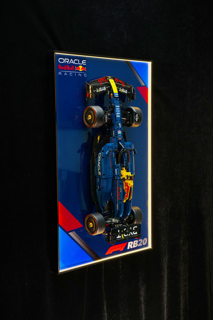 Car Display Frame For LEGO® TECHNIC™ Oracle Red Bull Racing RB20 F1 Ca